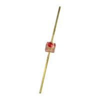China 1.8mm 2mm round pure blue diffused phototransistor LED diode components With Flange for sale
