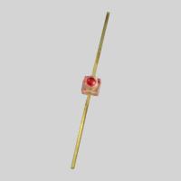 China Subminiature Axial Ultra Amber high power led chip Small double - end package for sale