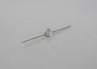 China Water Clear Subminiature Axial Hyper Red brightest led chip 1.80mm Round for sale