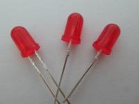 China Ultra brightness DIP red light emitting diode 60 Deg PI5mm for sale