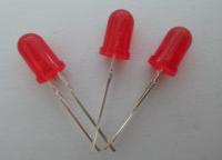 China Ultra brightness DIP red light emitting diode 60 Deg PI5mm for sale