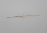 China 1.8mm 2mm round pure blue diffused phototransistor LED diode components With Flange for sale