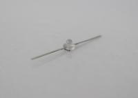 China 1.8mm 2mm round pure blue diffused phototransistor LED diode components With Flange for sale