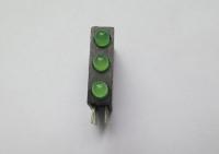 China Double Light 3mm Right Angle Indicator led emitting diode with High Temperature resistant Housing for sale