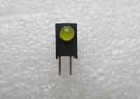China Bi - Level LED Indicator 3mm  flat led diode with Black Casing and RoHS Compliance for sale