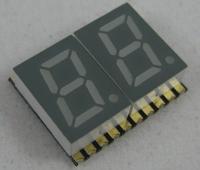 China 0.56 Inch  numeric led display Technical Data Sheet Pure Green 3 digit 7 segment led display for sale