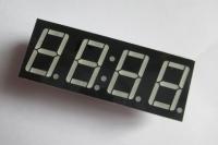 China Common anode white emitting color 4 digit 7 segment displays 572nm for sale