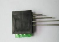 China Low Power Consumption Yellow Green Indicator LED 4.32 X 7.3mm Rectangular Housing for sale