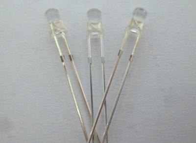 China CE rosh certificate White Indicator LED 3mm round light emitting diode led for sale