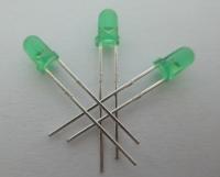 China Flange Blue Led Light Emitting Diode Power Dissipation 75mw 1.8mm Round for sale