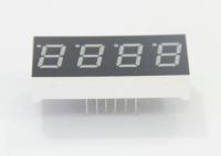 China Common anode white emitting color 4 digit 7 segment displays 572nm for sale