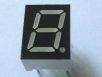 China Anode Blue 7 Segment LED Displays For Home , Black Surface Led Seven Segment Display for sale