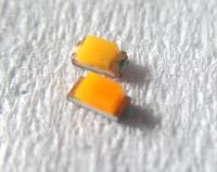 China Surface Mount PCB 0603 package White SMD LED diode lights 1.6mmx0.8mm DC 25mA 350-500mcd power led chip for sale