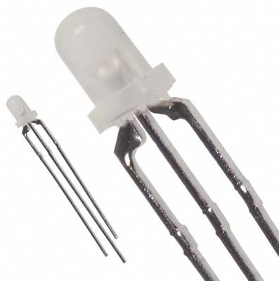China Round Lamp 5mm Bi Color Led 3 Pins Common Anode Hyper Red & Pure Green Traffic Light for sale