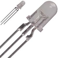 China Round Lamp 5mm Bi Color Led 3 Pins Common Anode Hyper Red & Pure Green Traffic Light for sale