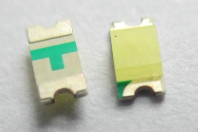 China 1.10Mm thick 1206 Pure Green Smd Chip Led , 520-525nm led chip 120° viewing angle for sale