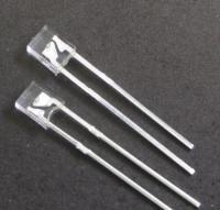 China Pure Green led emitting diode Rectangular Without Flange 70 Deg 518nm higher brightness dip lamp light for Indicator Led for sale