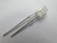 China Pure Green led emitting diode Rectangular Without Flange 70 Deg 518nm higher brightness dip lamp light for Indicator Led for sale