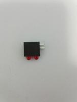 China Two Red Round 3.0 mm Indicator LED , Indicator Housing Power Led Diode for sale