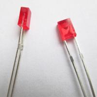 China 2*3*4 Square Dip lamp LED diodes red color rectangle through hole LED for sale
