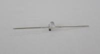 China 1.80mm Round Blue Chip Led Light Emitting Diode brightest led chip Subminiature Axial led light for sale