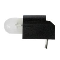 China 5mm Bi Color Right Angle Indicator Led With Black Case Red Green Color Housing for sale