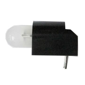 China 5mm Bi Color Right Angle Indicator Led With Black Case Red Green Color Housing for sale