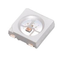 China 0.2W PLCC4 5050 Top View flashing RGB Full color SMD Leds Multi Color 4 pins Diode with IC WS2812B blinking led for sale
