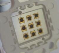 China 12-16V 850nm Infrared Emitting Diode 10W High Power COB IR Led 20*20mm Fully Dimmable for sale