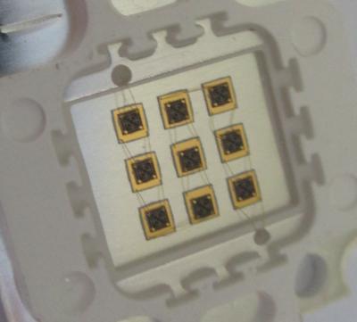 China 12-16V 850nm Infrared Emitting Diode 10W High Power COB IR Led 20*20mm Fully Dimmable for sale