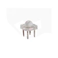 China Piranha Square Led Light Emitting Diode 5mm Dome 4 Lead Warm White Super Flux for sale