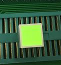 China Square High Power Light Emitting Diode Light Bar Display Red Color Indicator for sale