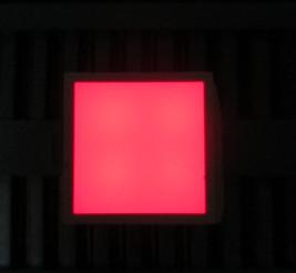 China Square High Power Light Emitting Diode Light Bar Display Red Color Indicator for sale