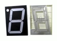 China Black / Gray Surface Single Digit LED Display 4.00'' Super Bright Industrial Standard Size for sale
