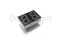 China Numeric 7 Segment LED Displays 0.39 Inch Dual Digit 640nm Peak Emission Wavelength for sale