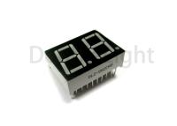 China 1.6-2.8V Dual Digit 7 Segment LED Displays 0.56 Inch Peak Emission Wavelength 640nm for sale