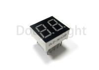 China 2 Digit Numeric 7 Segment LED Displays 0.36 Inch GaP Chip Low Power Consumption for sale