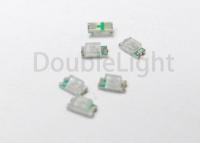 China 400-800mcd Luminous Intensity SMD Chip LED Water Clear Lens Type With 0.6mm Thickness, Pure Green for sale