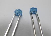 China 1.8mm Round Indicator LED Led Components Blue Diffused Flange For Status Indicators for sale