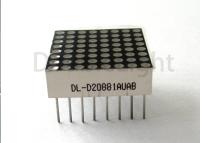 China Multicolor Dot Matrix Alphanumeric Led Display 8*8 Module 64 Dots Assorted Colors Lights for sale