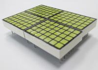 China 3.45mm Dots 5×7 Ultra White Dot Matrix LED Displays Screen Board With 7 Pin Line for sale