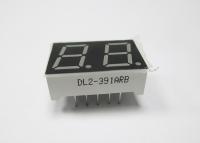 China 0.39 Inch two digit 7 segment display 10 PIN 2 Bit Dual Digit Numeric Displays 19.9*12.8*7mm led screen for sale
