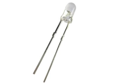 China 45° Viewing Angle IR Led Emitting Diode 3mm Dip Round Cylindrical With Inner Type 850nm for sale