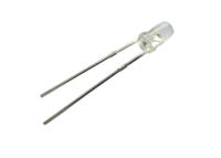 China 45° Viewing Angle IR Led Emitting Diode 3mm Dip Round Cylindrical With Inner Type 850nm for sale