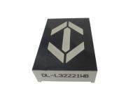 China Arrow LED displays 1.26 Inch 5 segment led display white five segment direction Indicator display for digital light for sale