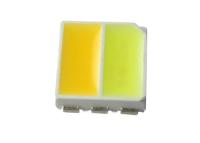 China 1.6mm Height bi color smd led 2220 Package Top View Warm White chip led 5050 dual colour led for sale