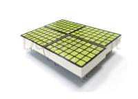 China Luminous Rectangular Plate Multi Color Led Diode 1.2 Inch 3.45mm Dots 5×7 Ultra White Dot Matrix LED Displays for sale
