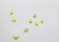 China 120 Deg Viewing Angle High Power Smd Led Super Green Diffused Lens Color 25mA for sale