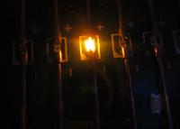 China Diode Lights SMD Chip LED 0.8mm Height 0805 Package Super Yellow Chip LED 90mW Electronics Components for sale