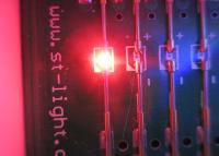 China Super Red SMD Chip LED 0.8mm Height Red Diffused Indicator Backlight Electronics Components for sale